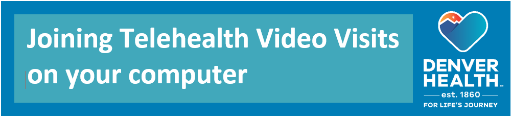 MyChart Telehealth Video visit instructions - desktop